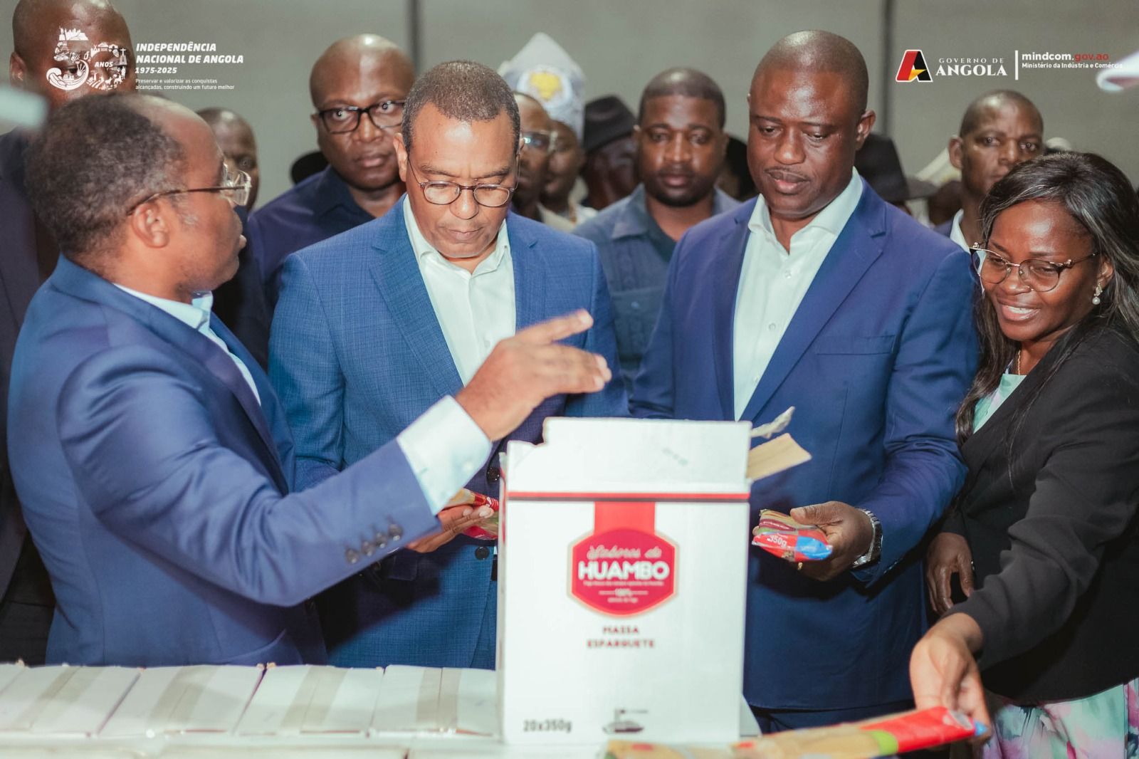 HUAMBO GANHA NOVA FÁBRICA DE MASSAS E FARINHA DE MILHO - Portal - mindcom.gov.ao