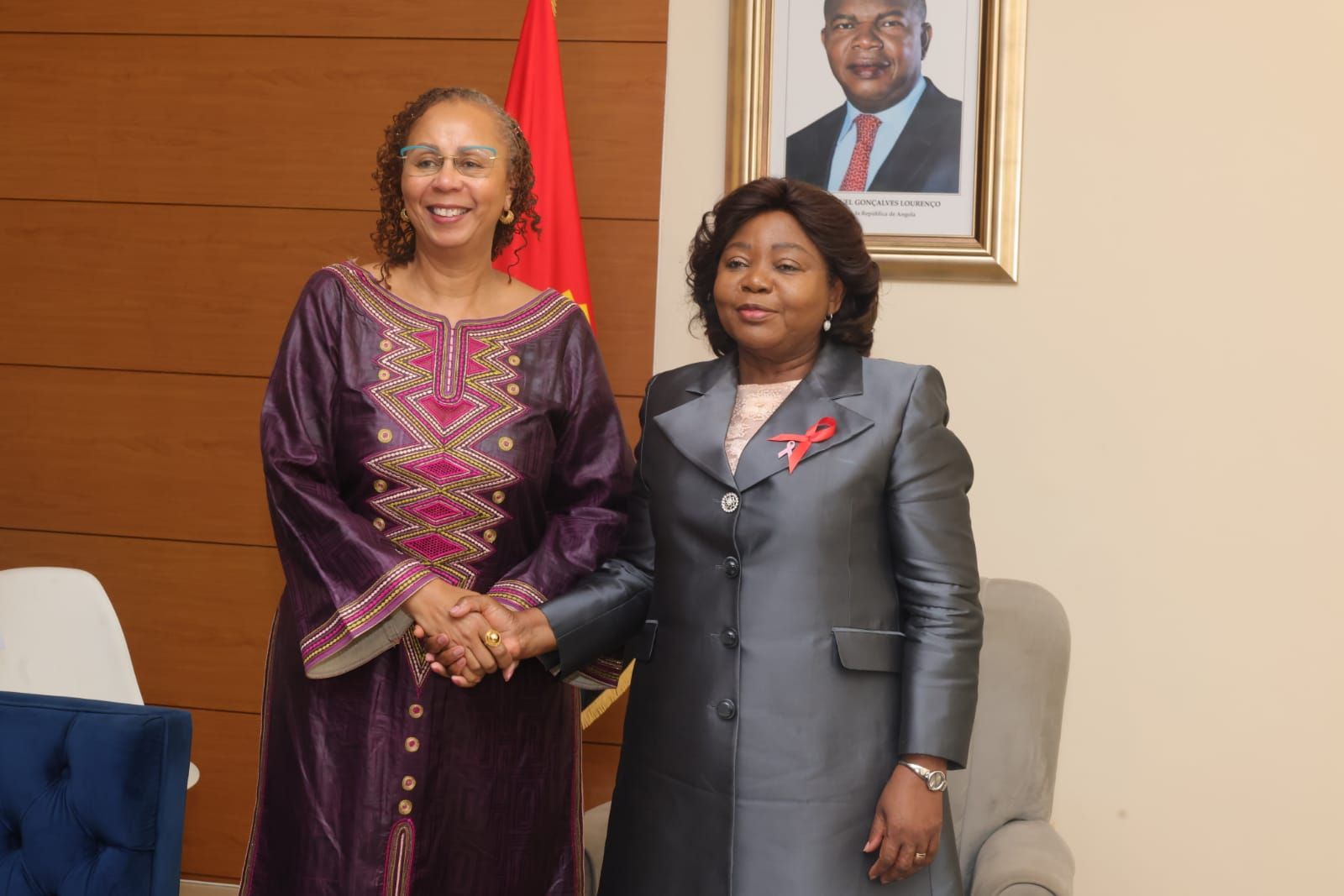 VPR recebeu em audiência a Directora Regional da ONUSIDA da África ...